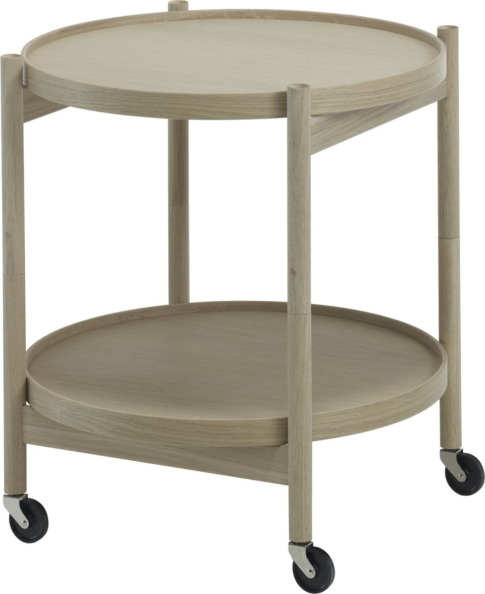 Dette bord med sammenklappeligt stel, kan købes online