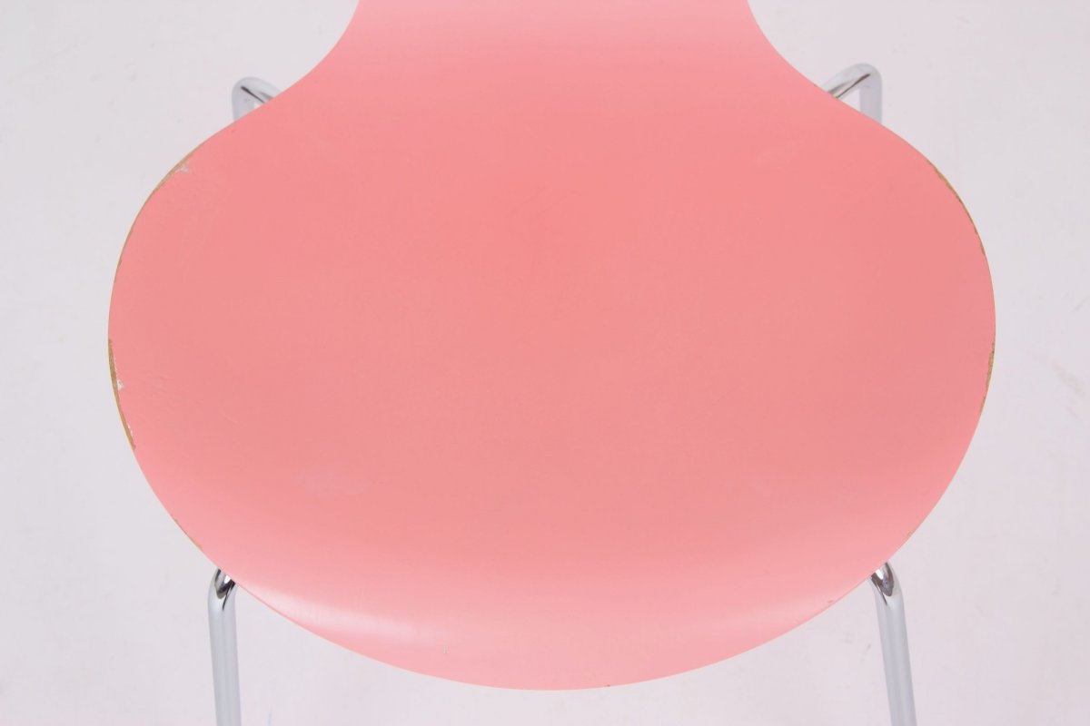 Arne Jacobsen 3107, 4 rosa/pink stole